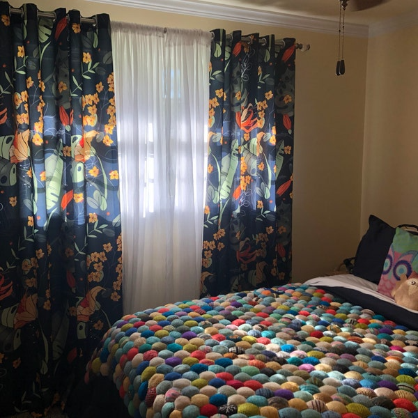 Hungry Caterpillar Window Curtains